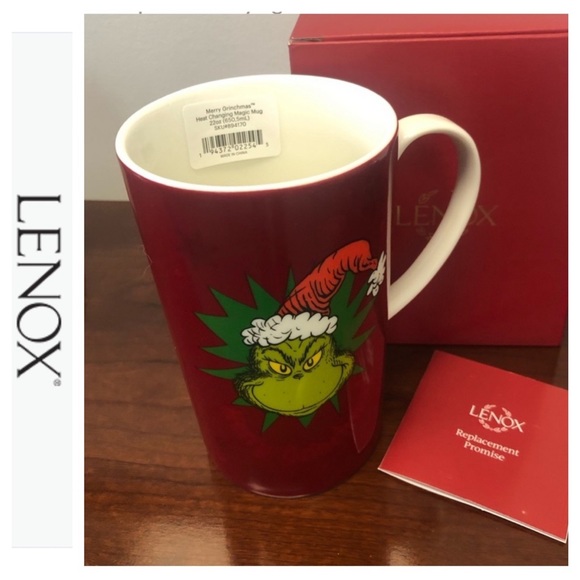 Lenox | Holiday | Grinch Porcelain Color Changing Mug | Poshmark